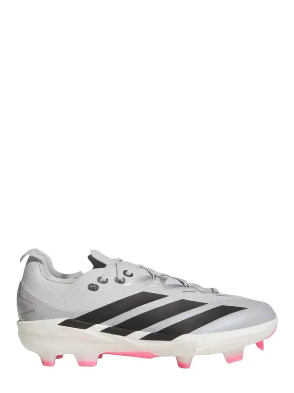 Adidas Adizero Electric+ 2.0 Tpu Cleats - Team Light Grey / Core Black / Silver Metallic
