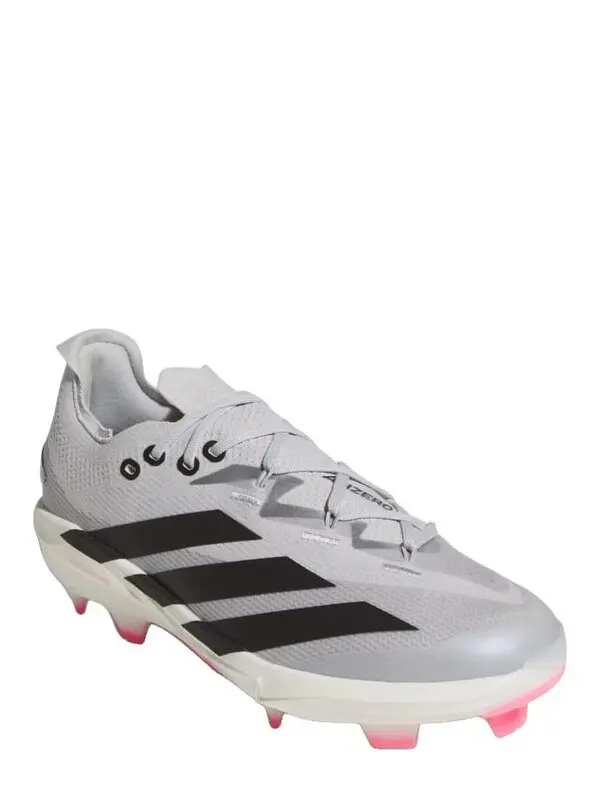 Adidas Adizero Electric+ 2.0 Tpu Cleats - Team Light Grey / Core Black / Silver Metallic