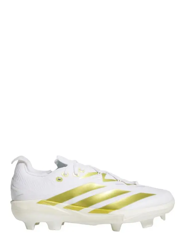 Adidas Adizero Electric+ 2.0 Tpu Cleats - Cloud White / Gold Metallic / Gold Metallic