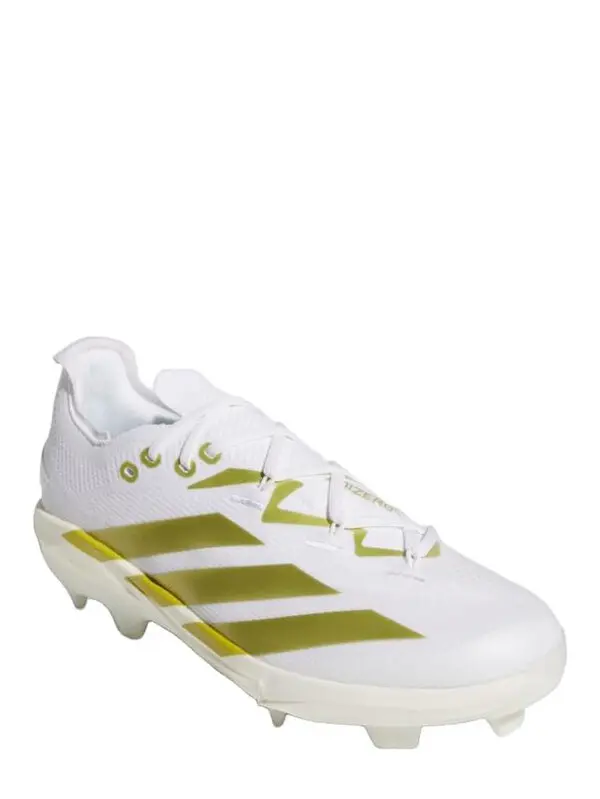 Adidas Adizero Electric+ 2.0 Tpu Cleats - Cloud White / Gold Metallic / Gold Metallic