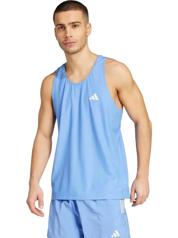 Adidas Own The Run Tank Top - Blue Fusion