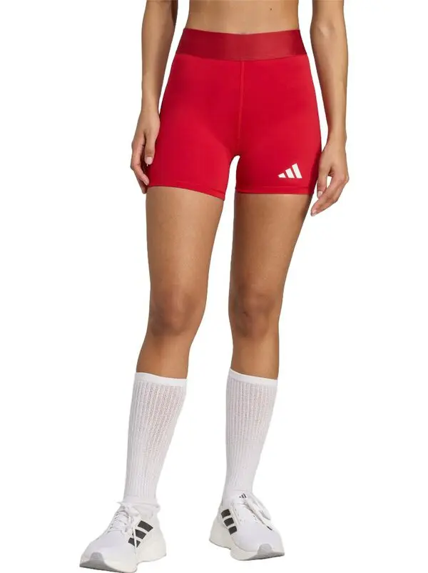 Adidas Techfit Volleyball Shorts - Team Power Red 2