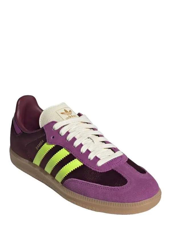 Adidas Samba Og Shoes - Maroon / Rich Mauve / Gum