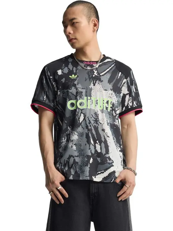 Adidas Archive Aop Jersey - Multicolor / Grey Three