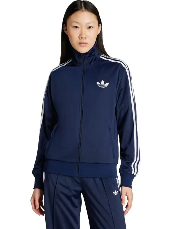 Adidas Adicolor Classic Firebird Loose Track Top - Night Indigo / White