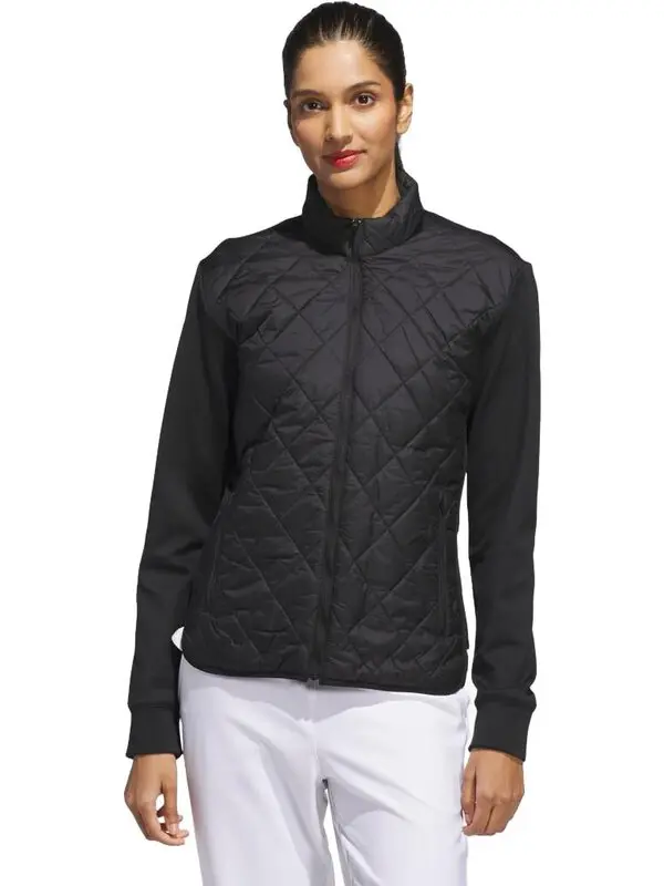 Adidas Ultimate365 Quilted Full-zip Jacket - Black