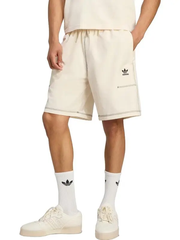 Adidas Trefoil Essentials Shorts - Wonder White