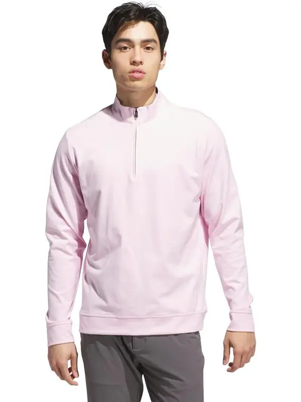 Adidas Ultimate365 Classic Quarter-zip - Clear Pink