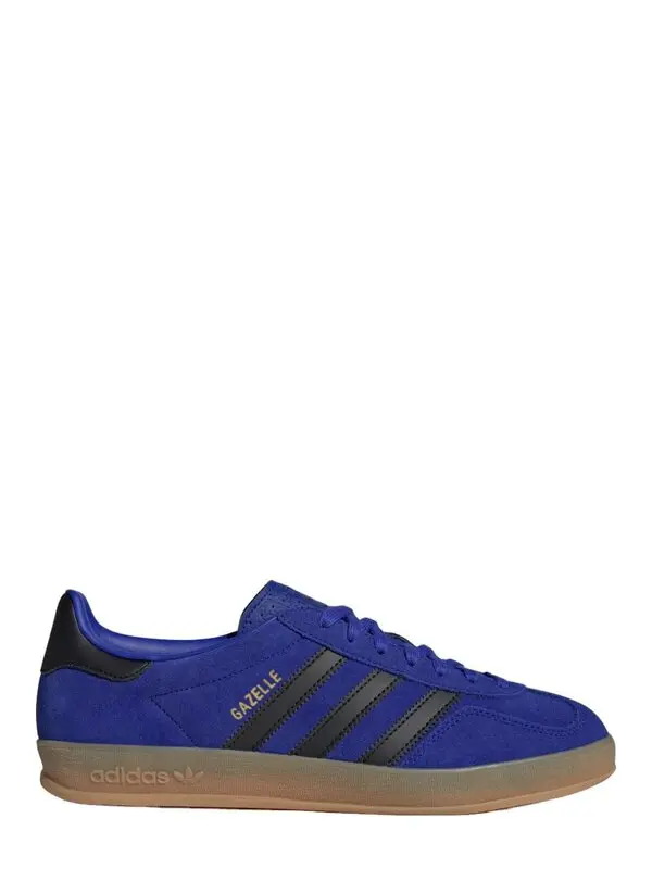 Adidas Gazelle Indoor Sneakers - Lucid Blue / Core Black / Gold Metallic