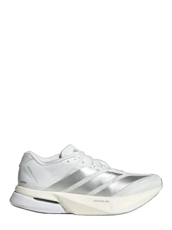 Adidas Adizero Boston 13 Shoes - Cloud White / Matte Silver / Dash Grey