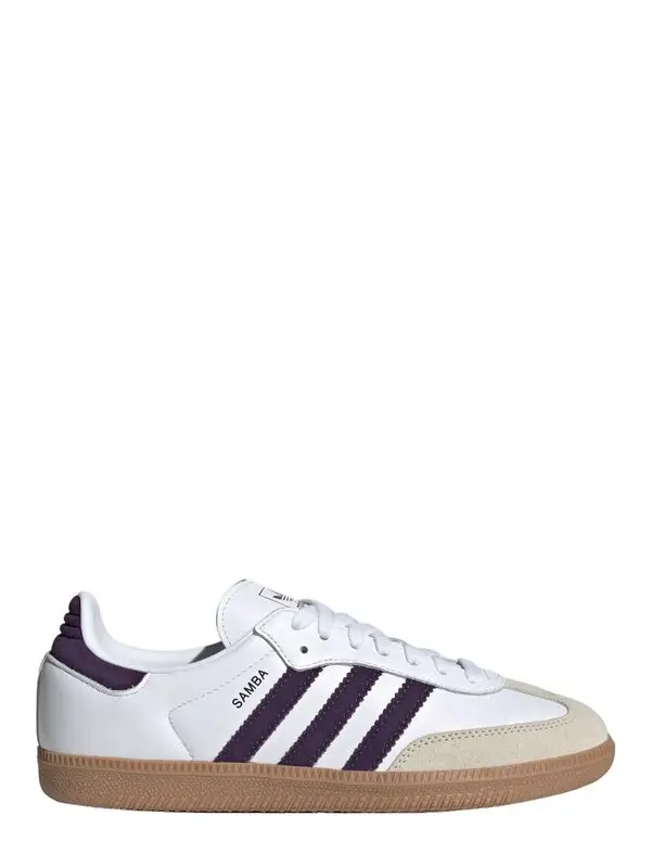 Adidas Samba Og Sneakers - Cloud White / Alumina / Aurora Plum