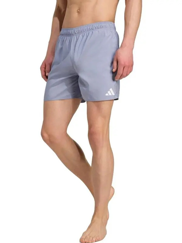 Adidas Swim Shorts 5-inch - Silver Violet / White
