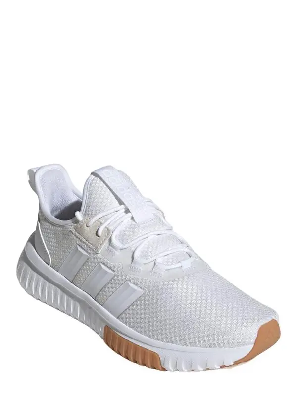 Adidas Kaptir 4.0 Lace Up Sneakers - Cloud White / Cloud White / Crystal White
