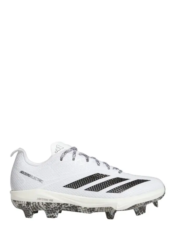 Adidas Adizero Electric 2.0 Exotic Speed Tpu Cleats - Cloud White / Core Black / Silver Metallic