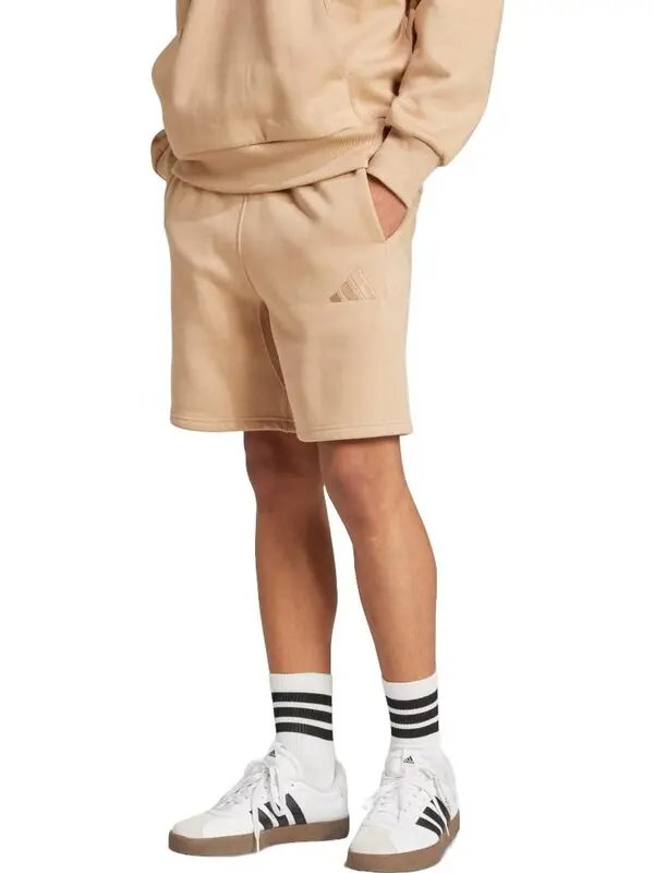 Adidas All Szn Fleece Shorts - Warm Sandstone