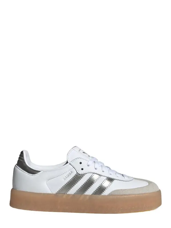 Adidas Sambae Sneakers - Cloud White / Silver Metallic / Gum