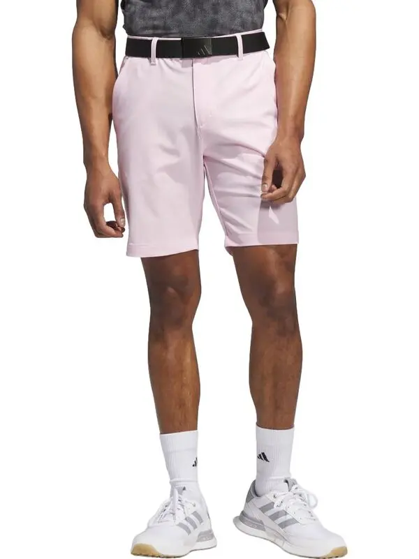 Adidas Ultimate365 8.5-inch Golf Shorts - Clear Pink