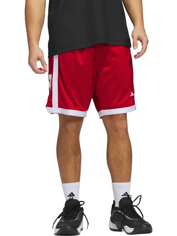 Adidas Nebraska Swingman Short - Team Power Red / White
