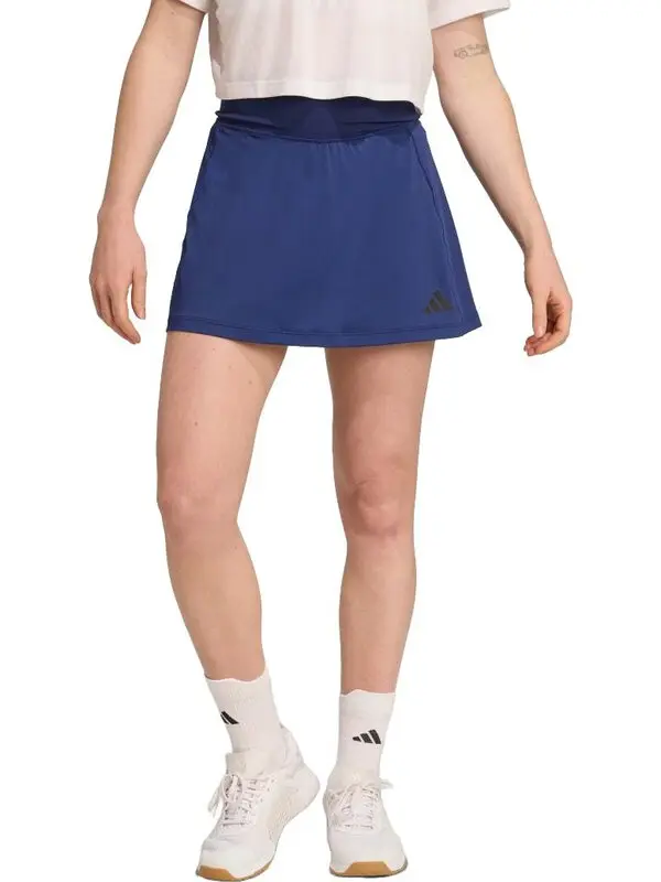 Adidas Skort With Integrated Bike Shorts - Dark Blue