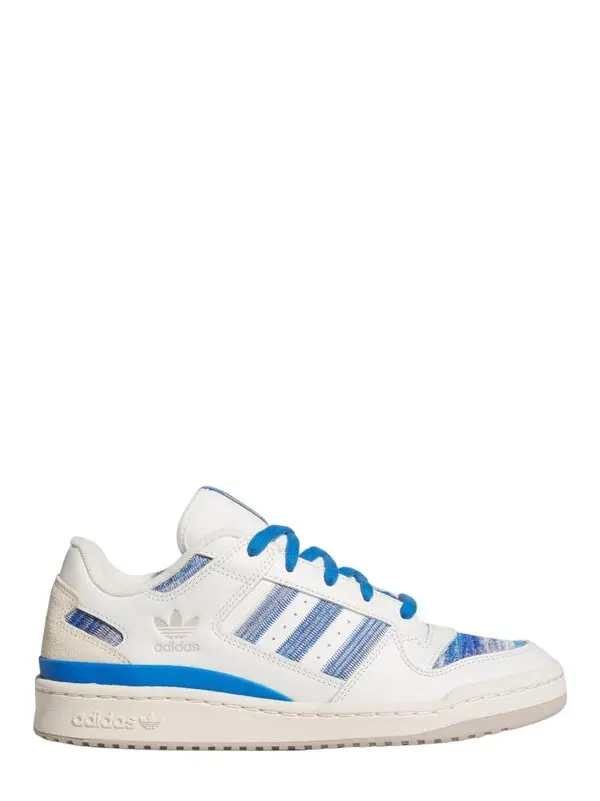 Adidas Forum Low Cl Sneakers - Cloud White / Blue Bird / Royal Blue
