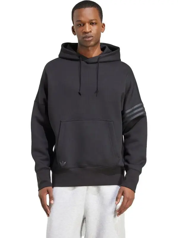Adidas Neuclassics Relaxed Fit Hoodie - Black / Carbon