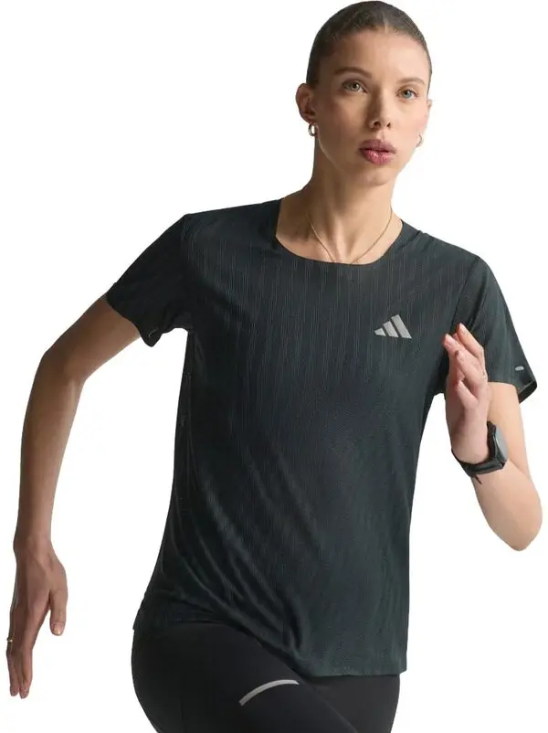 Adidas Adi365 Running Climacool+ T-shirt - Black / Grey Six