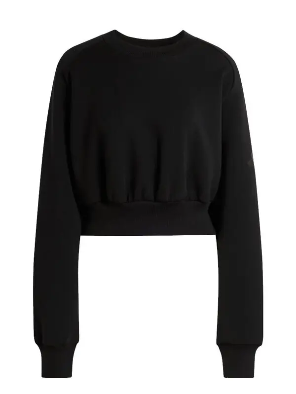 Adidas Soft Lux Loose Sweatshirt - Black