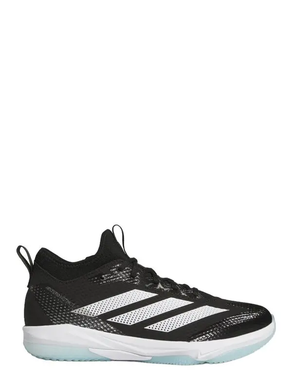 Adidas Adizero Instinct Turf Athletic Shoes - Core Black / Cloud White / Silver Metallic