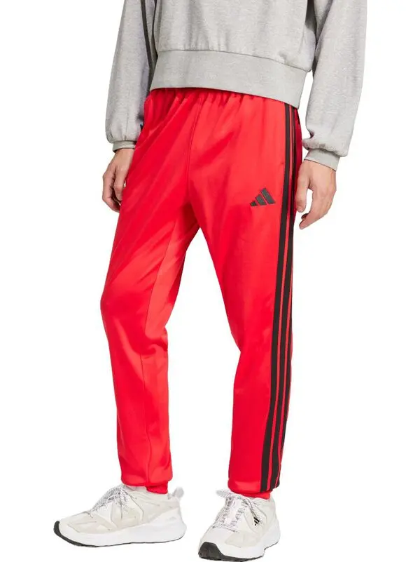 Adidas 3-stripes Tricot Regular Tapered Track Pants - Pure Ruby