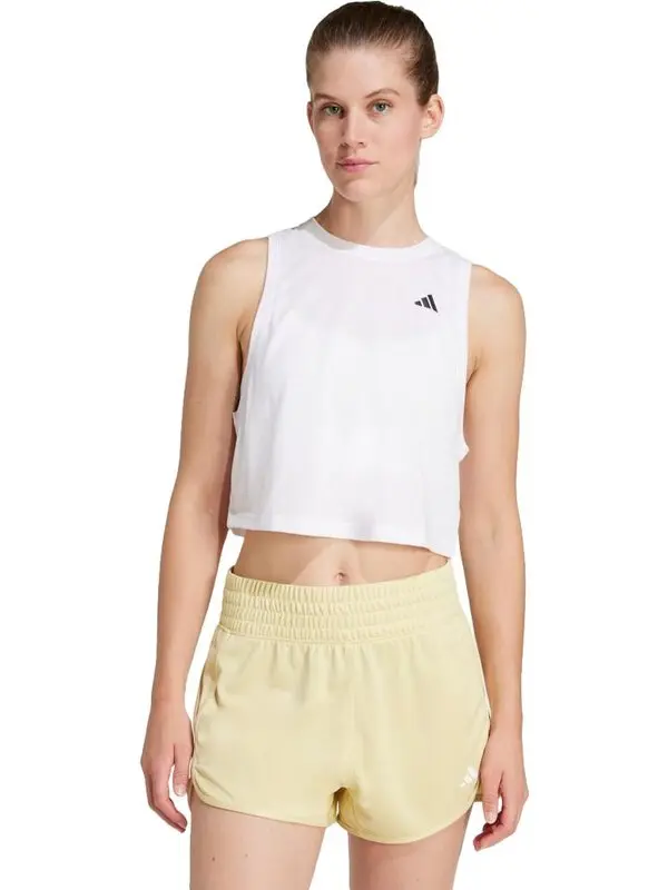 Adidas Train Essentials Boxy Tank Top - White