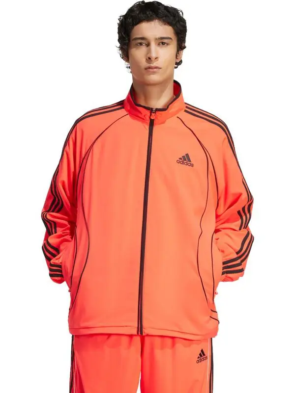 Adidas Teamgeist Adicolor Track Top - Lucid Red / Black