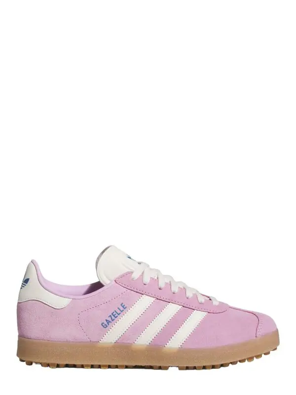 Adidas Gazelle Spikeless Golf Shoes - Bliss Lilac / Chalk White / Blue Bird