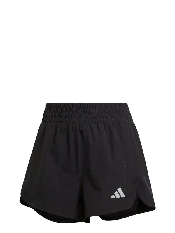 Adidas Racer Pacer Woven Training Shorts - Black