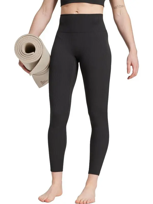 Adidas All Me Rib 7/8 Leggings - Black
