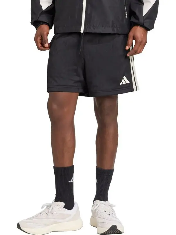 Adidas Stadium Jacquard Short - Black / Off White