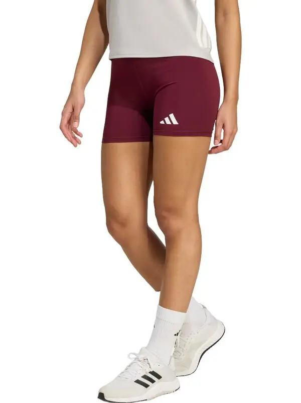 Adidas Techfit Volleyball Shorts - Team Maroon 2