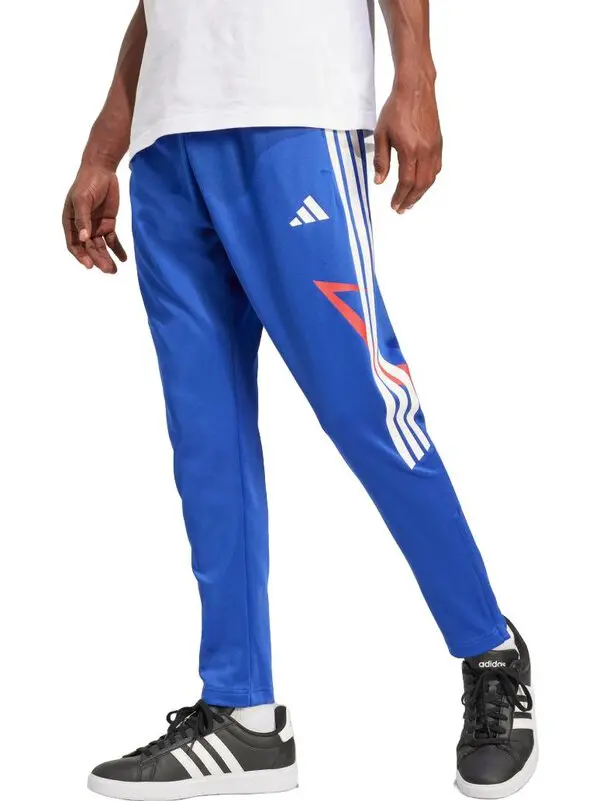 Adidas House Of Tiro Nations Pack Pants - Semi Lucid Blue / Pure Ruby / White