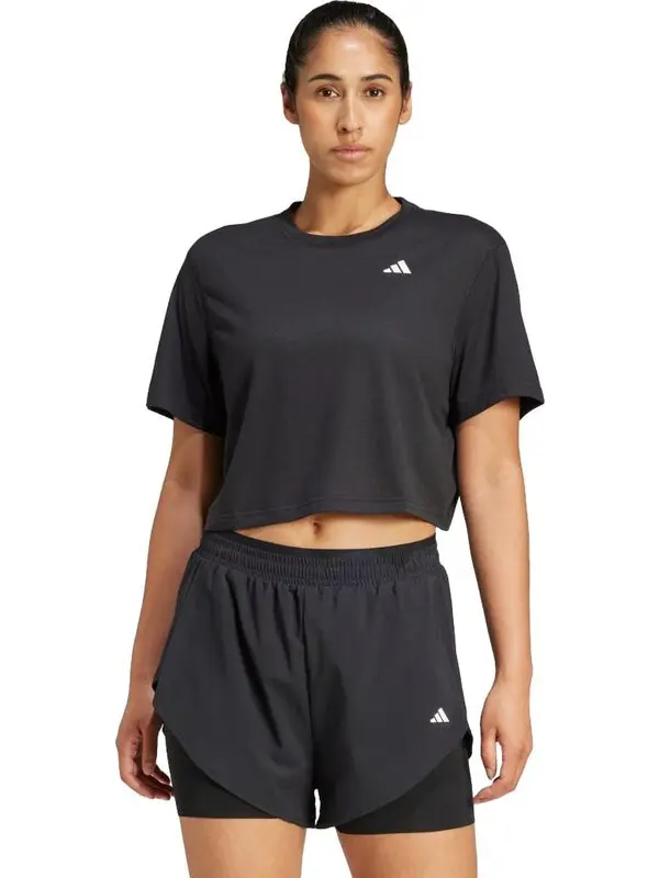Adidas Train Essentials Boxy Workout Tee - Black
