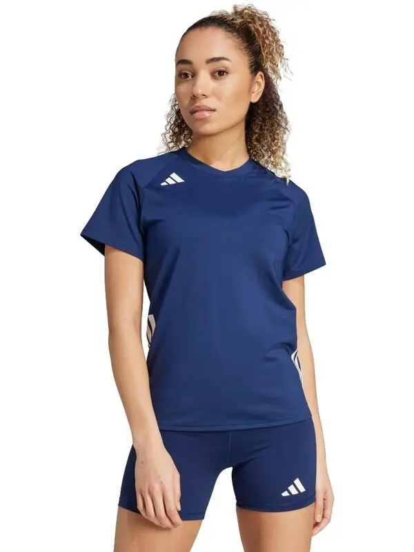 Adidas Short Sleeve Volleyball Jersey - Team Navy Blue 2