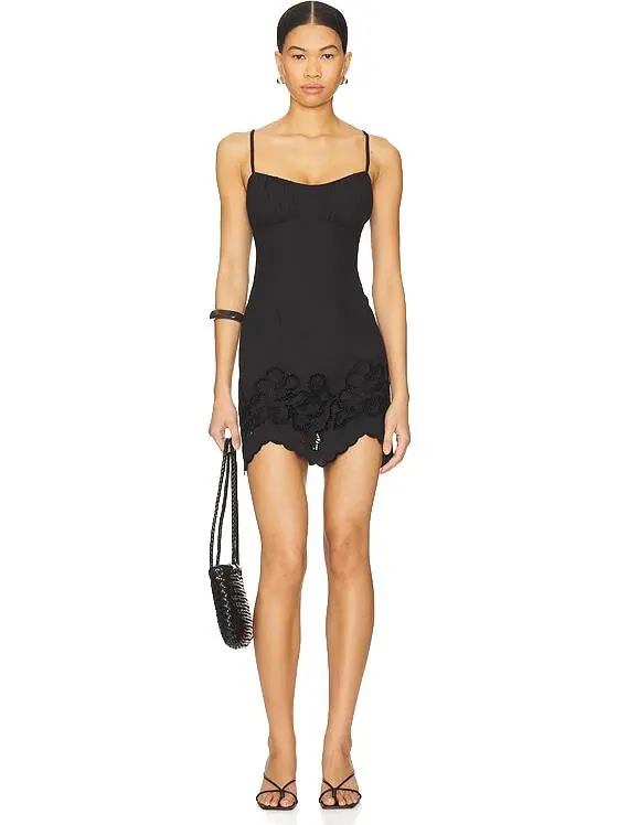 Tularosa Maya Mini Dress - Black