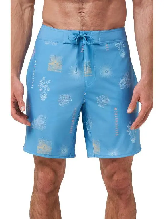 Travis Mathew Passport Board Shorts - Pacific Coast