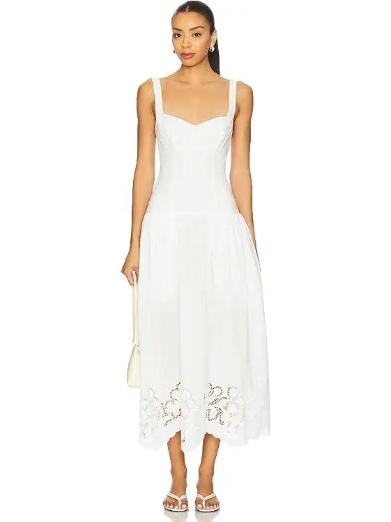 Tularosa Amaya Maxi Dress - White