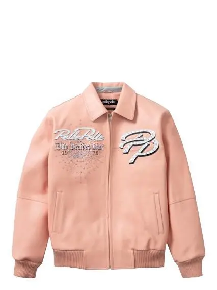 WHO DECIDES WAR BY EV BRAVADO Wdw X Pp Greatest Of All Time Jacket - Peach