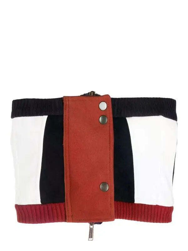 Dsquared2 Colour-block Corset Top - Blue
