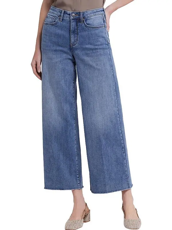 NYDJ Brodi Wide Leg Ankle Jeans - Barcelona