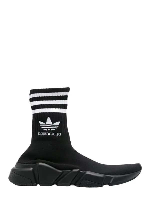 Balenciaga X Adidas Speed Sneakers - Black