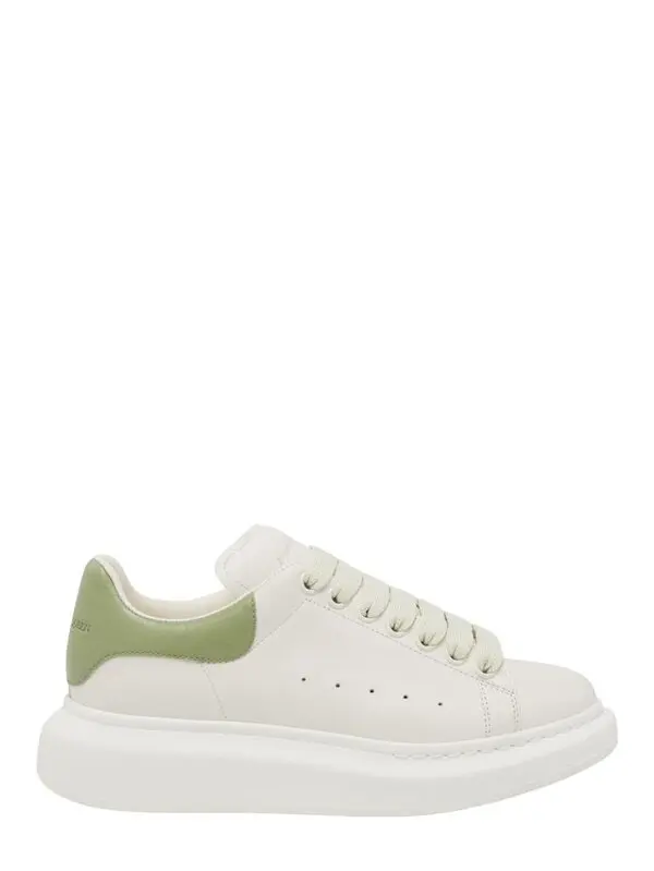 Alexander McQueen Oversized Sneakers - Off White/green