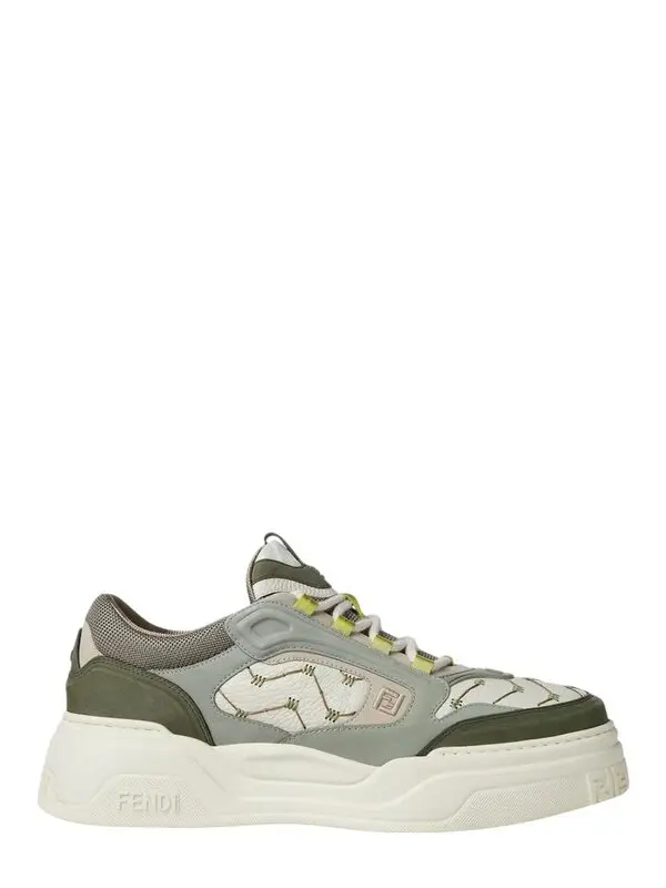 Fendi Force Sneakers - Green