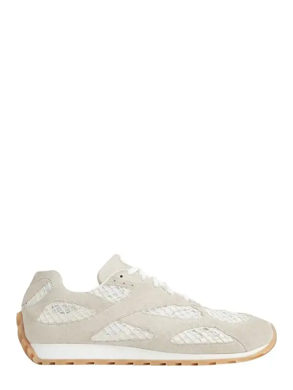 Bottega Veneta Orbit Sneakers - Sea Salt