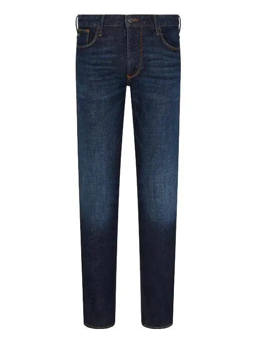 Emporio Armani J06 Slim-fit Denim Jeans - Blue